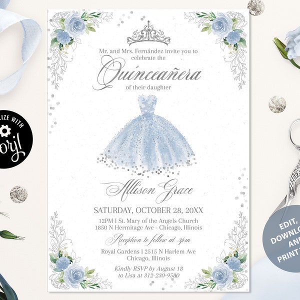 Simple Quinceanera Dress - Etsy