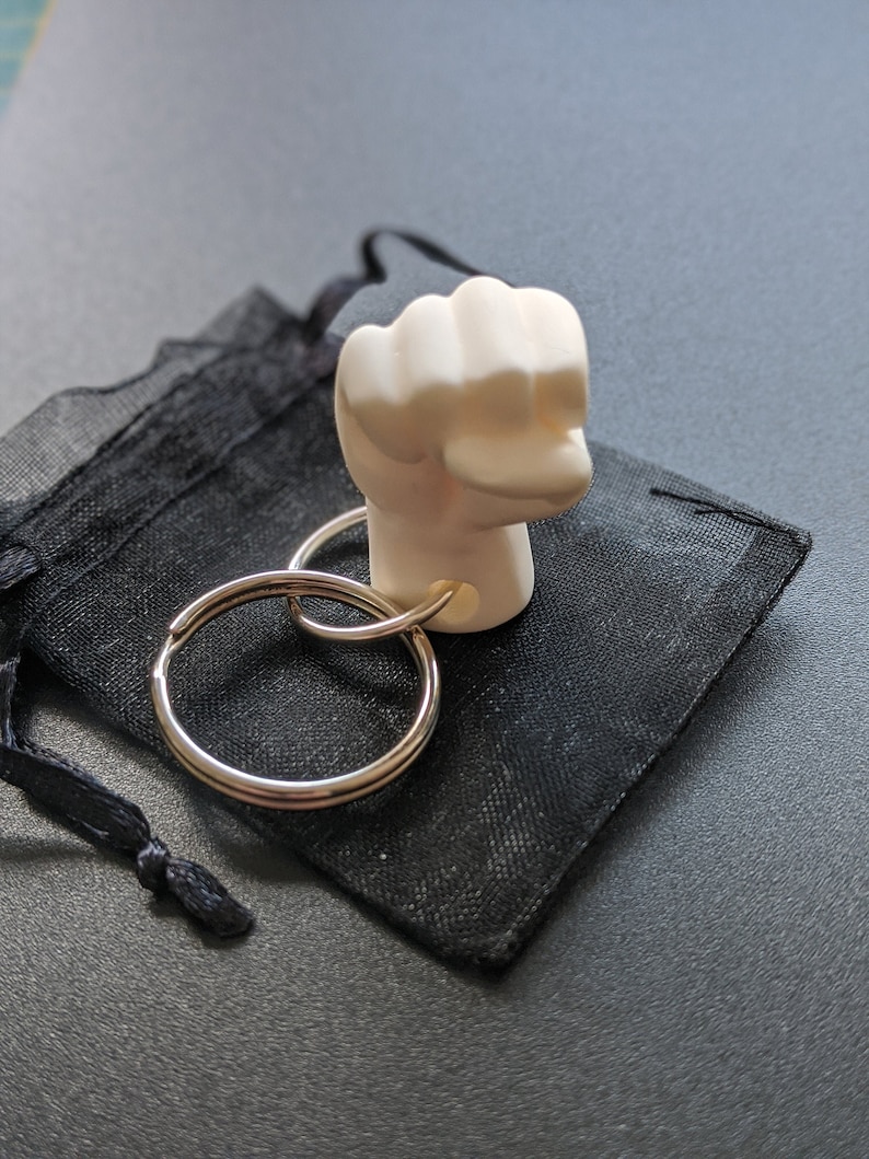 Fist Keychain Key Ring Fistbump Fist Bump Hand Gift Anatomy Anatomical ...