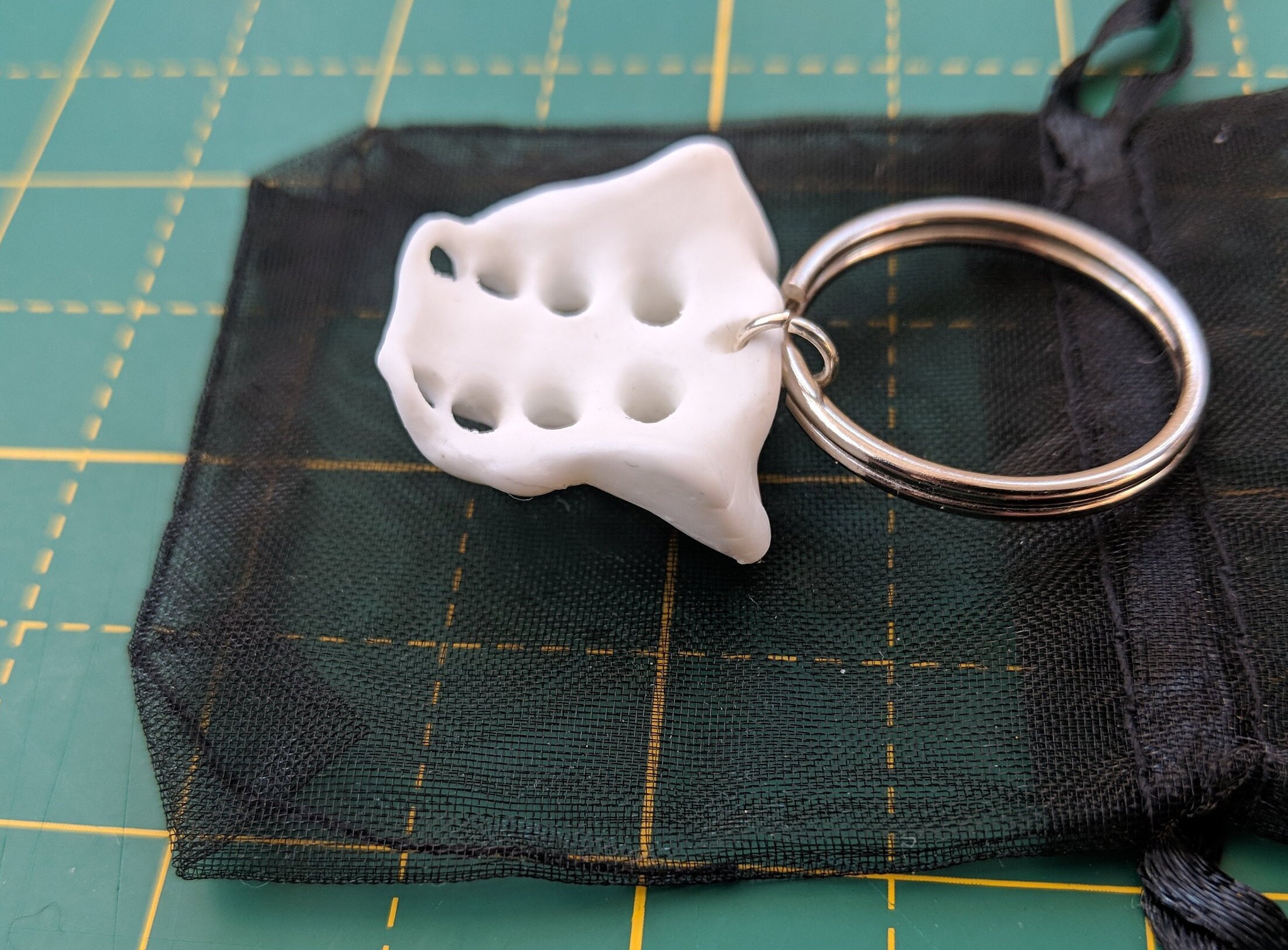 Anatomically Correct Sacrum Bone Key Chain Key Ring Pelvis Medical ...