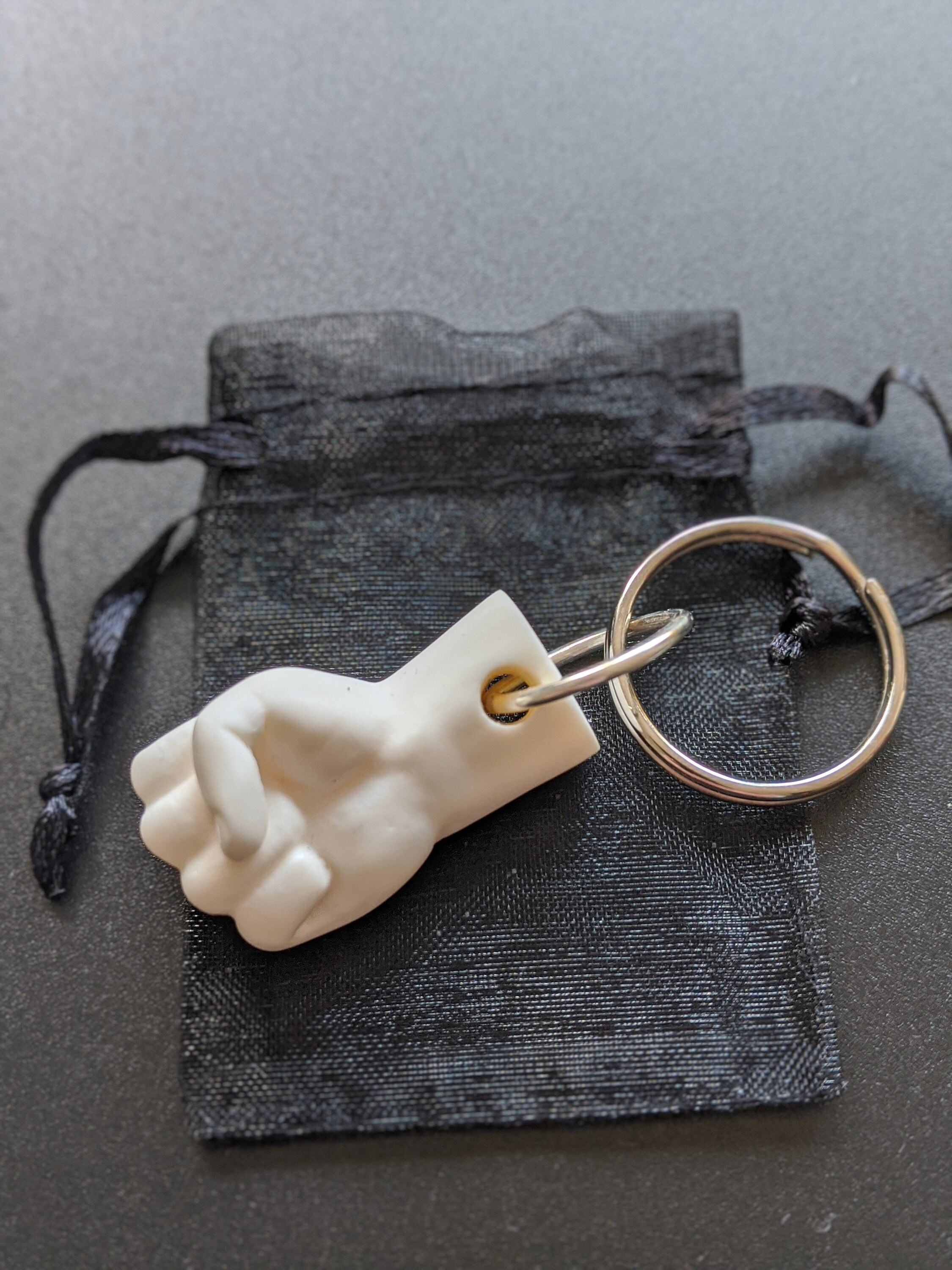 Fist Keychain | Key Ring | Fistbump | Fist Bump | Hand | Gift | Anatomy ...