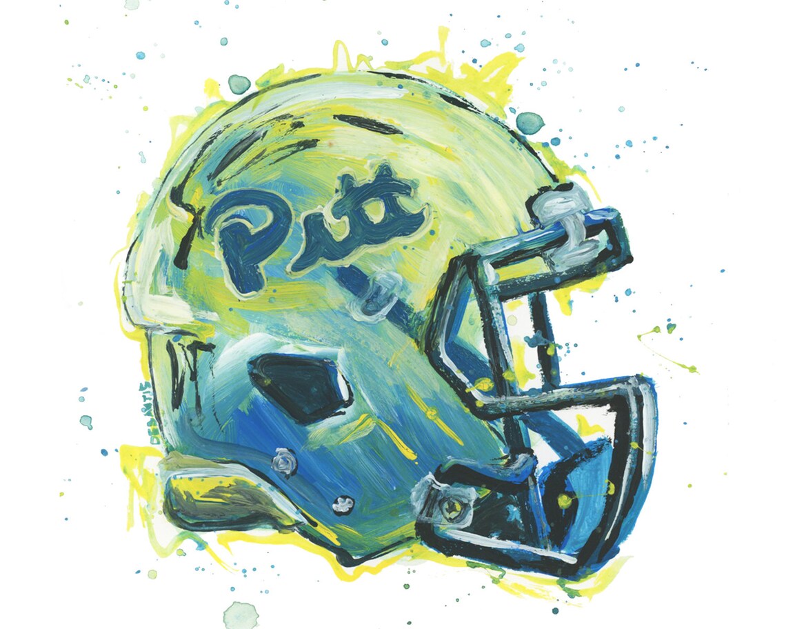Hail to Pitt Print - Etsy