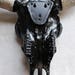 Black Faux Cow Skull With Horns - 3 Sizes Available - Etsy