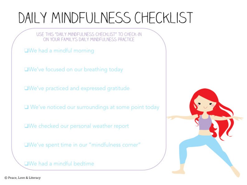 Yoga, Mindfulness and Meditation: A Guide for Young Children - Etsy