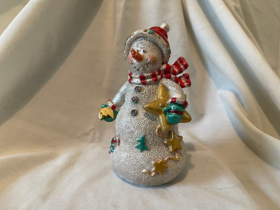 5 Inch Snowman Table Top Figurine - Etsy