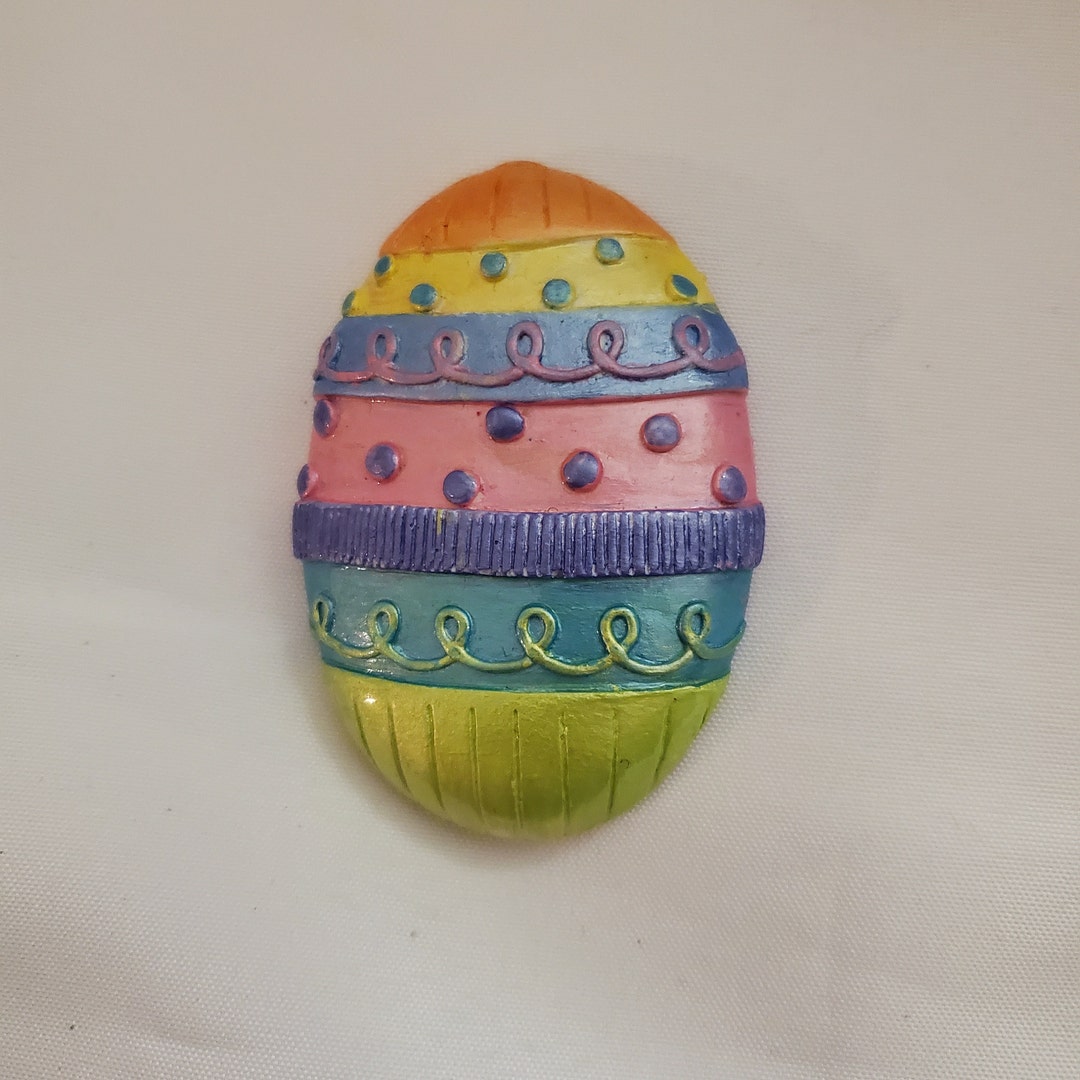A Brightly-colored Magnetic Easter Egg. - Etsy
