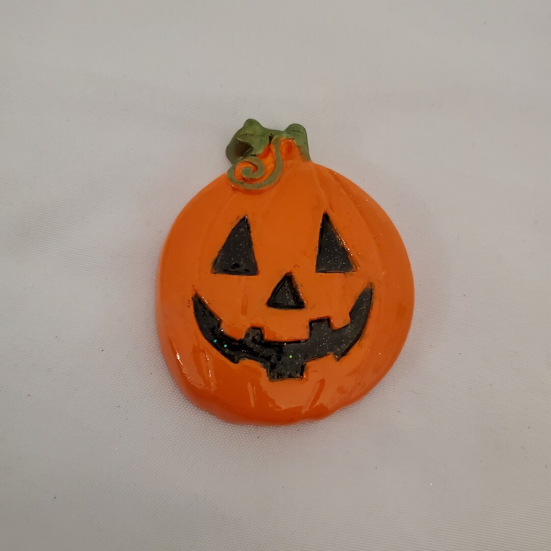 Friendly Halloween Magnetic Pumpkin - Etsy
