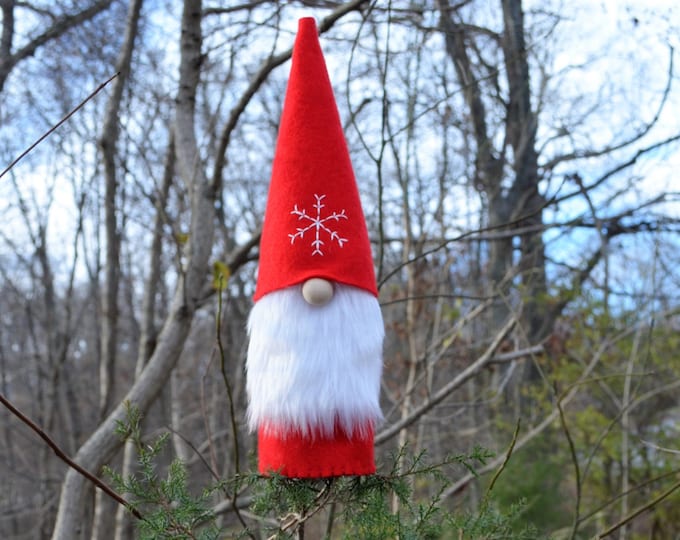Santa Gnome, Christmas Gnome, Holiday Gnome, Santa Claus Gnome, - Etsy