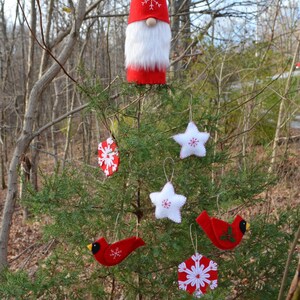 Gnome Christmas Tree Topper, Tree Topper, Felt Tree Topper - Etsy