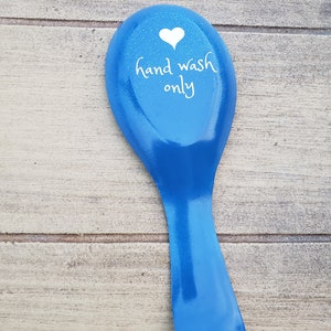 Personalized Spoon Rest - Monogram Spoon Holder - Mom / Grandma / Dad's ...