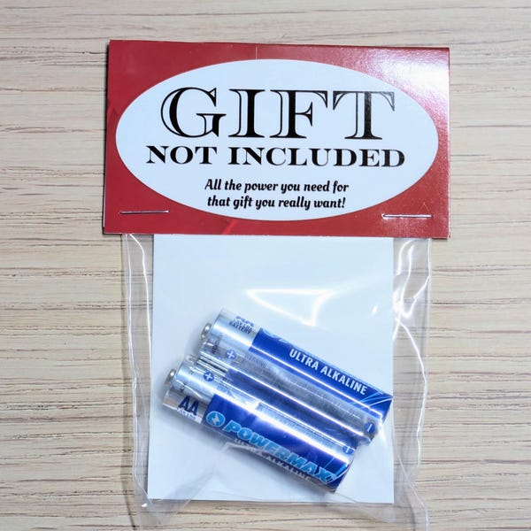 Gift Not Included Batteries - 60+ Gift Ideas for 2025