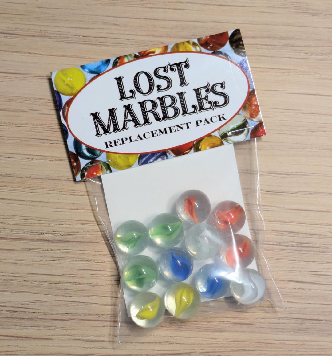 Lost Marbles Replacement Pack Funny Gag Gift Stocking Stuffer - Etsy