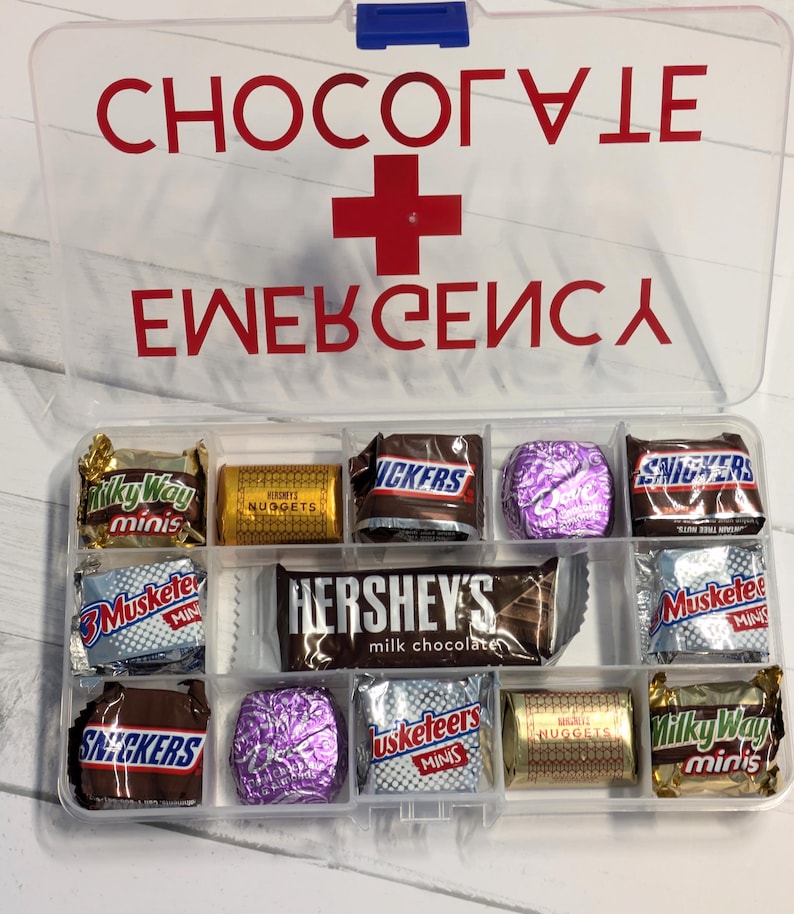 Emergency Chocolate Kit: Teacher, Neighbor, Valentine Gift - Etsy