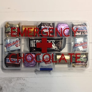 Emergency Chocolate Kit: Teacher, Neighbor, Valentine Gift - Etsy