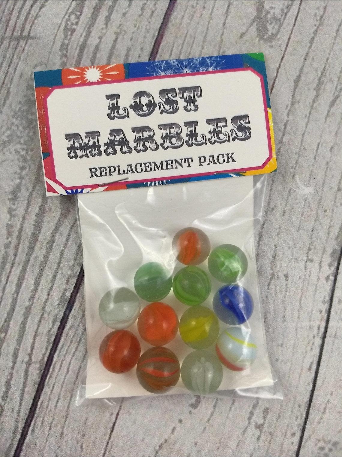 Lost Marbles Replacement Pack Funny Gag Gift Stocking Stuffer | Etsy