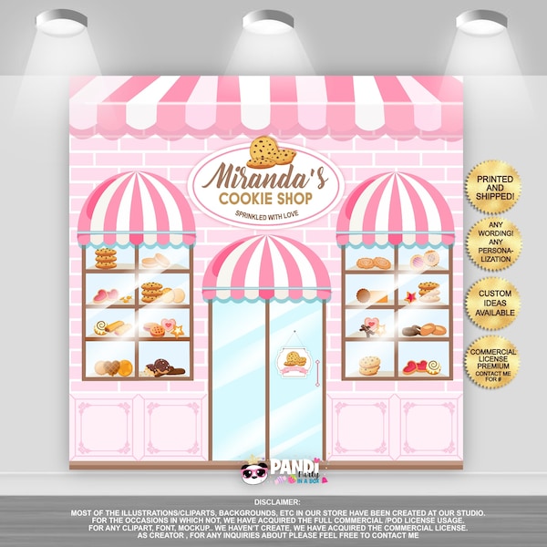 Bakery Backdrop - Etsy