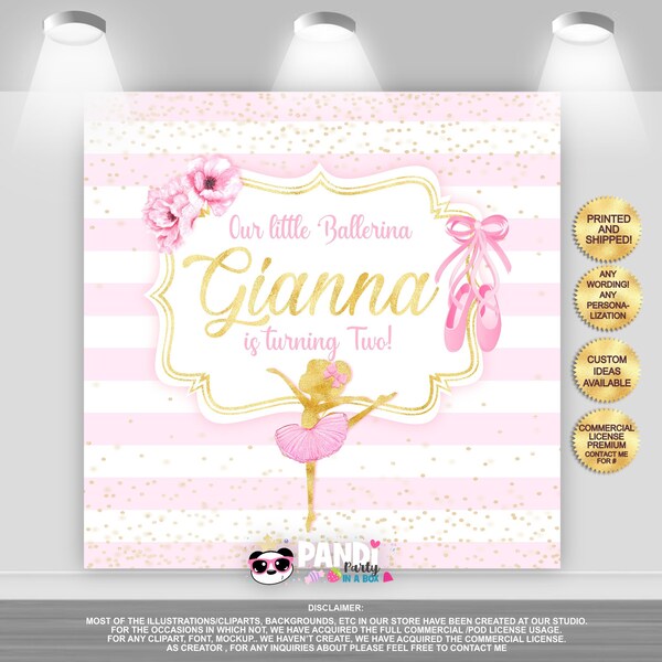 Ballet Backdrop - Etsy