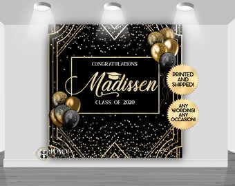 Graduation Backdrop 2020 - Etsy
