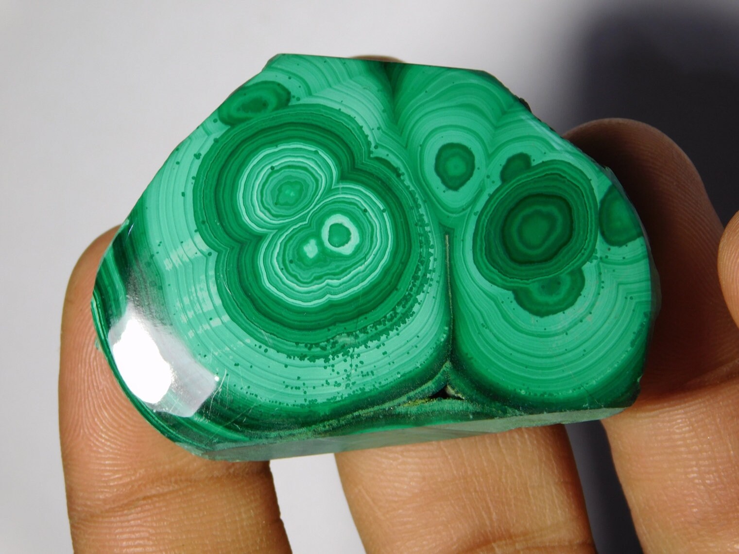 Malachite Slice Very Gorgeous Design Gemstone Beautiful & - Etsy