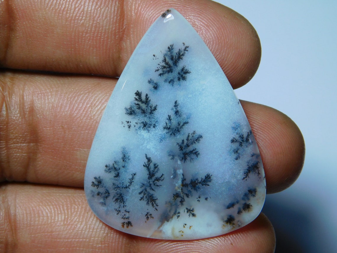 Natural Dendritic moss agate Cabochons Top Quality Dendritic | Etsy