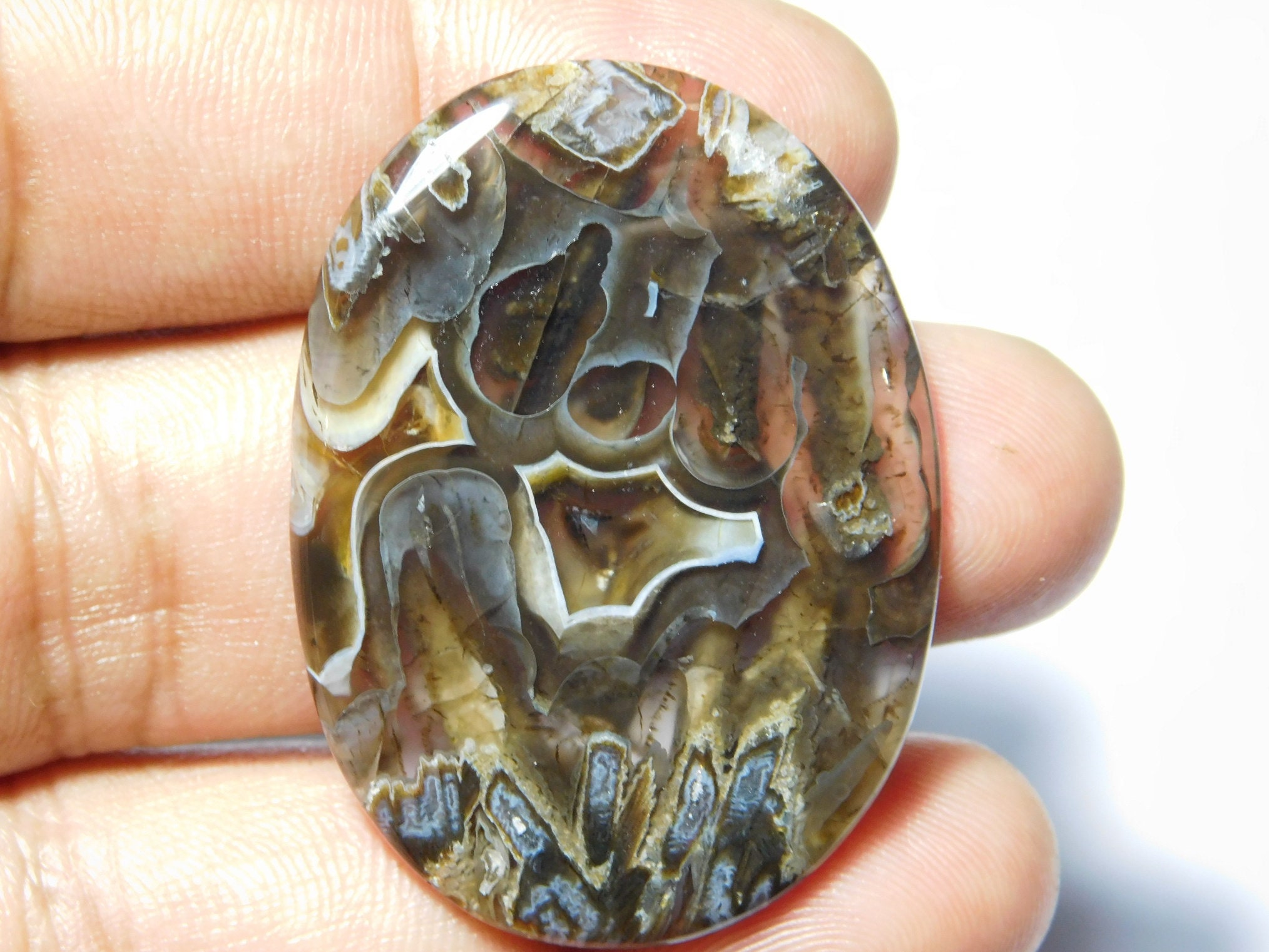 Stick Agate Cabochon Stick Agate Gemstone Very Gorgeous & - Etsy UK