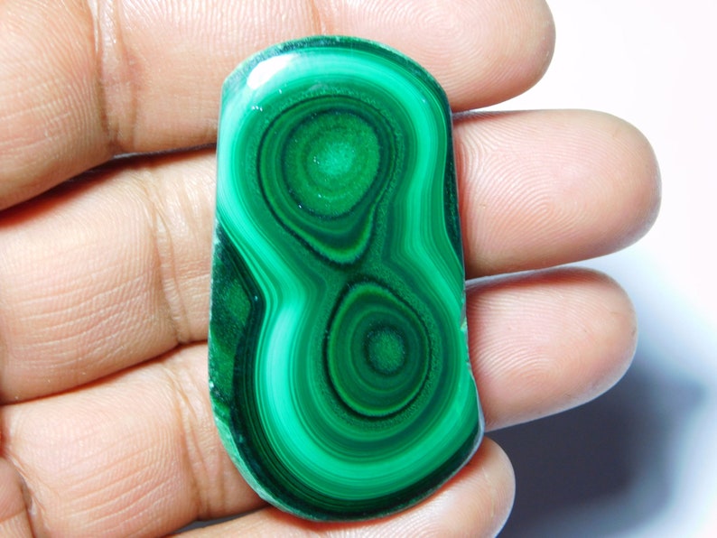 Malachite Slice Very Gorgeous Design Gemstone Beautiful & - Etsy
