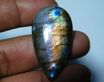 A Very Rare Purple Labradorite Spectrolite Cabochon | Etsy