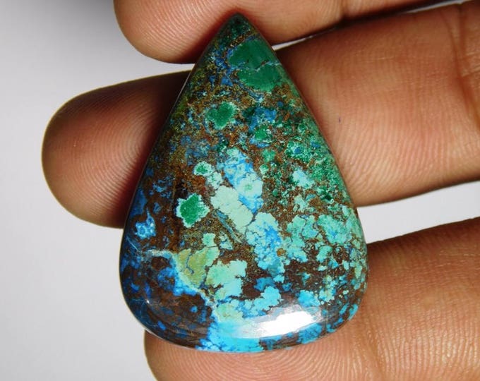 Natural Azurite Cabochon,loose Stone,gemstone, Gorgeous Azurite ...