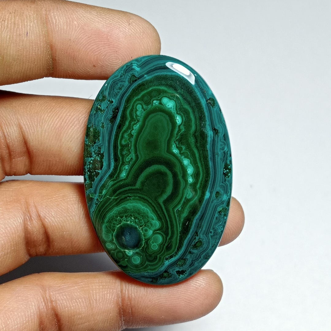 Azurite Malachite of Very Rare & Gorgeous Very High Quality Cabochon ...
