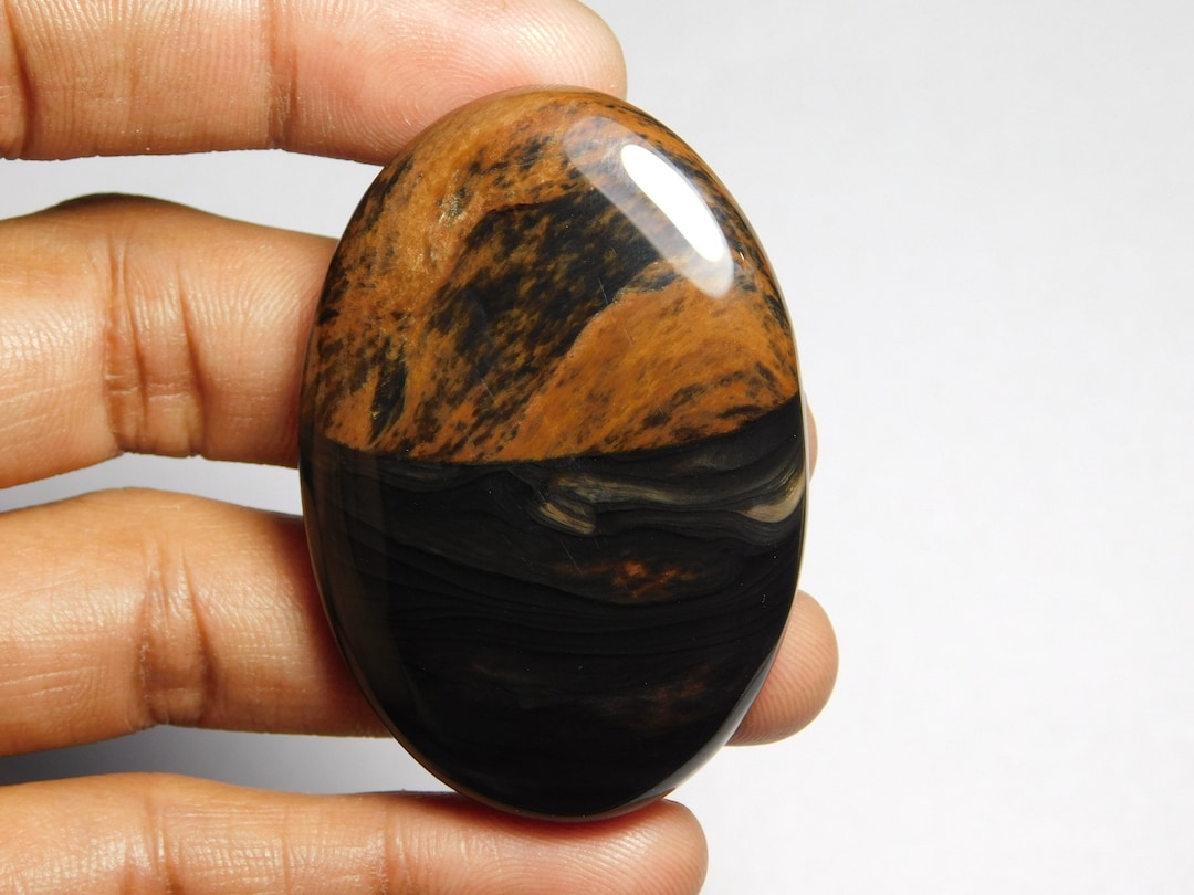 Natural Fire Sheen Rainbow Obsidian Cabochonsloose Stone - Etsy