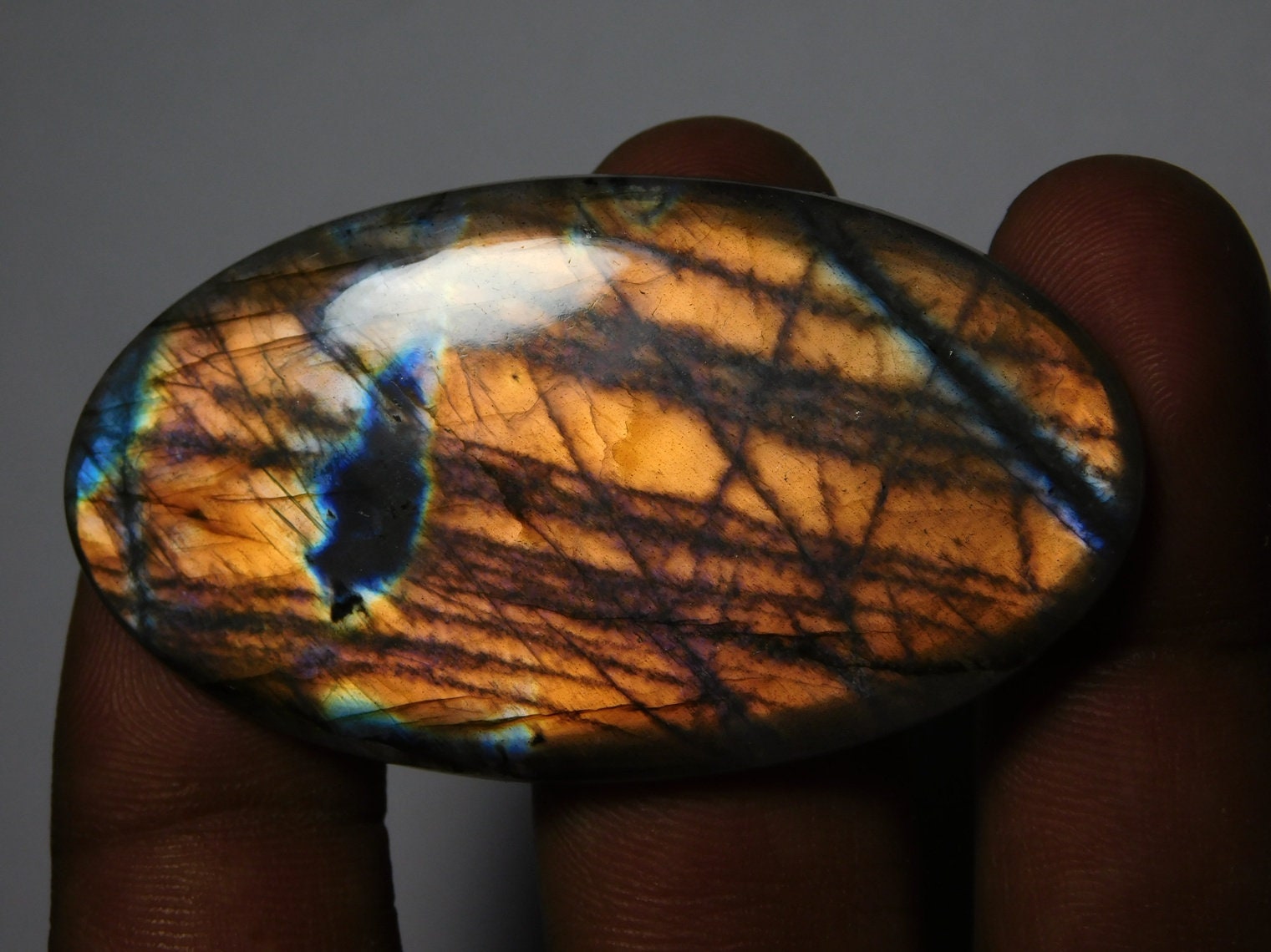 Amazing Quality Purple Labradorite Cabochons Labradorite - Etsy