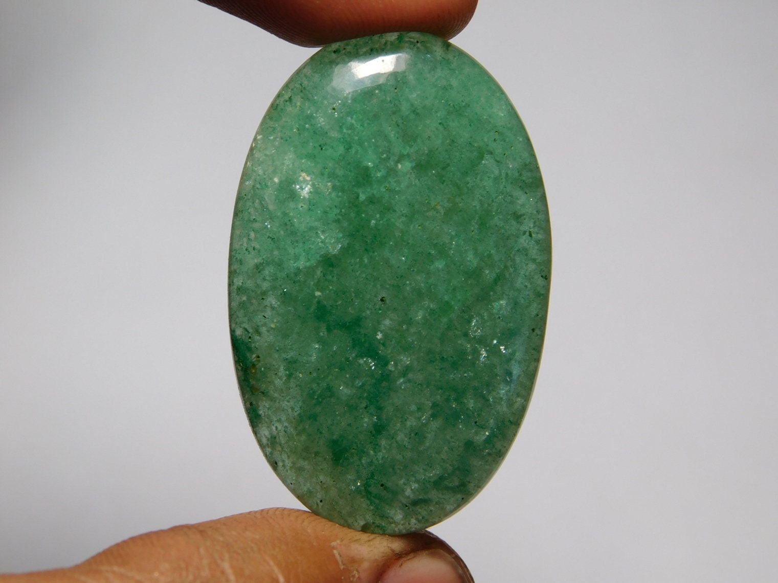 A Rare Green Strawberry Quartz CabochonsTop Quality | Etsy