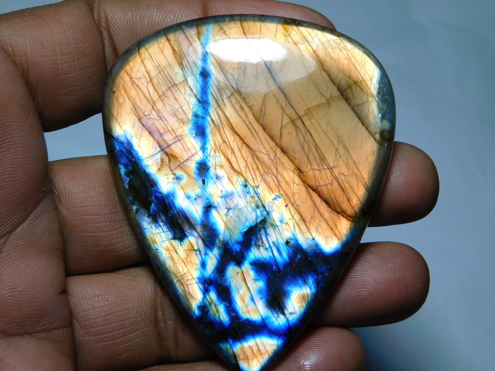 A Very Rare Purple Labradorite Spectrolite Cabochon - Etsy