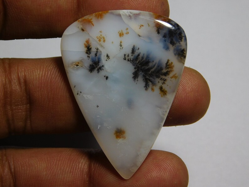 Natural Dendritic Moss Agate Cabochons Top Quality Dendritic - Etsy