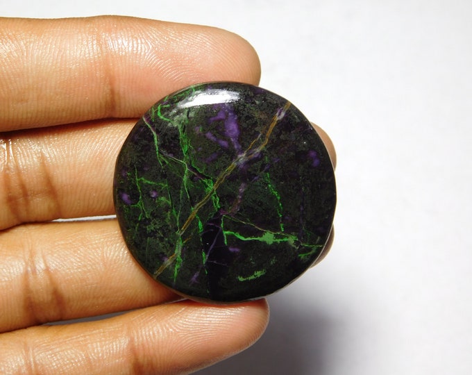 Rare Collection of Very Rare & Gorgeous Green Uvarovite Cabochon Very ...