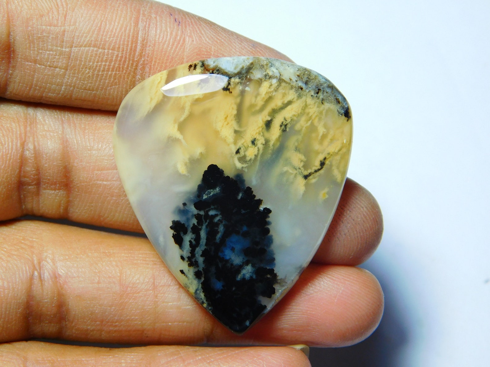 Natural Tiger Dendritic Agate Tiger Dendritic Agate | Etsy