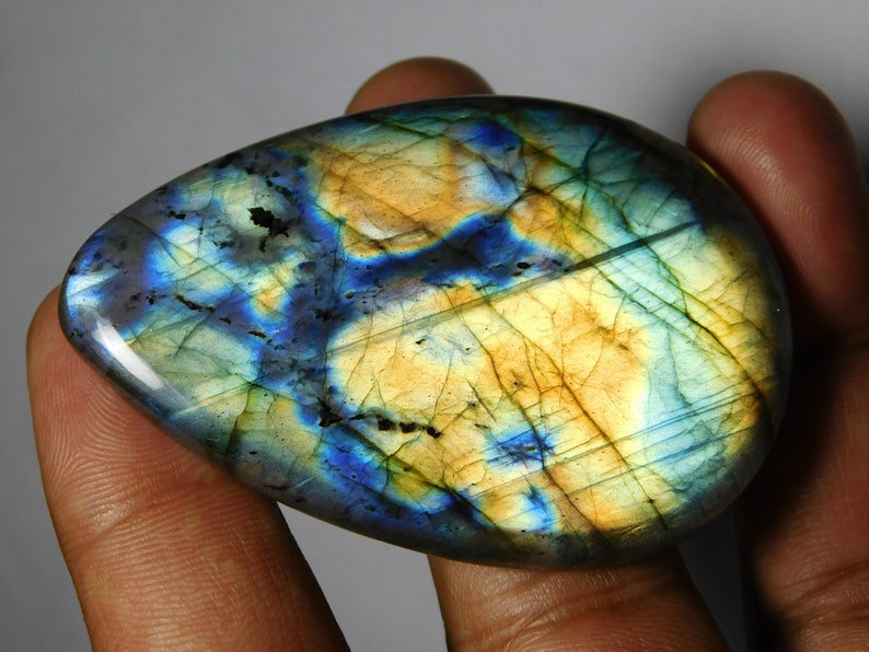 A Very Rare Purple Labradorite Spectrolite Cabochon - Etsy