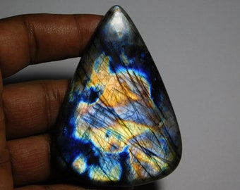 A Very Rare Purple Labradorite Spectrolite Cabochon | Etsy