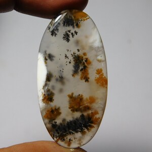 Natural Dendritic Moss Agate Cabochons Top Quality Dendritic - Etsy