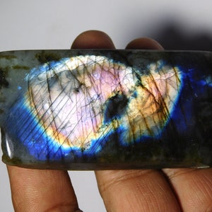 Rare Blue Labradorite Spectrolite Slice Blue Flasy Top - Etsy