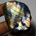 Rare Blue Labradorite Spectrolite Slice Blue Flasy Top Quality Handmade ...
