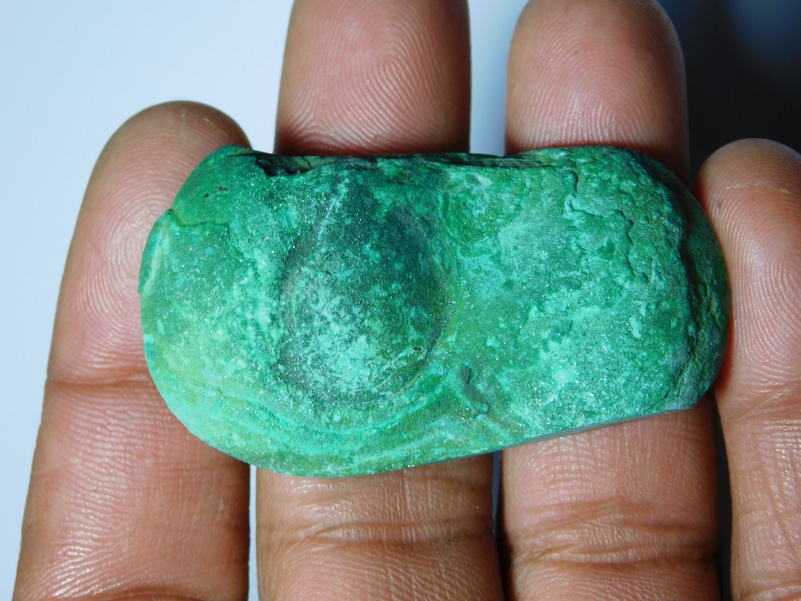 Malachite Slice Very Gorgeous Design Gemstone Beautiful & | Etsy