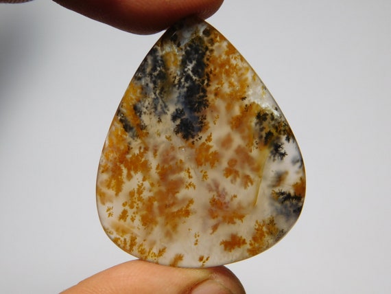 Natural Dendritic moss agate Cabochons Top Quality Dendritic | Etsy