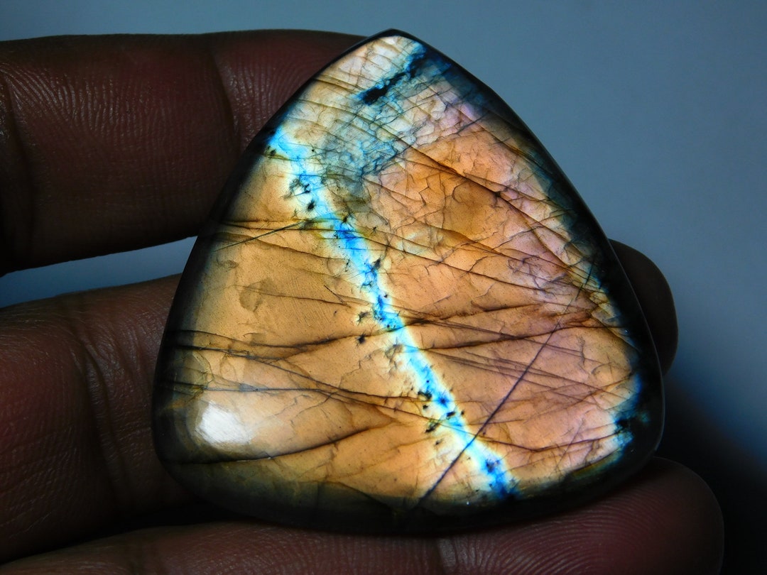 A Very Rare Purple Labradorite Spectrolite Cabochon - Etsy