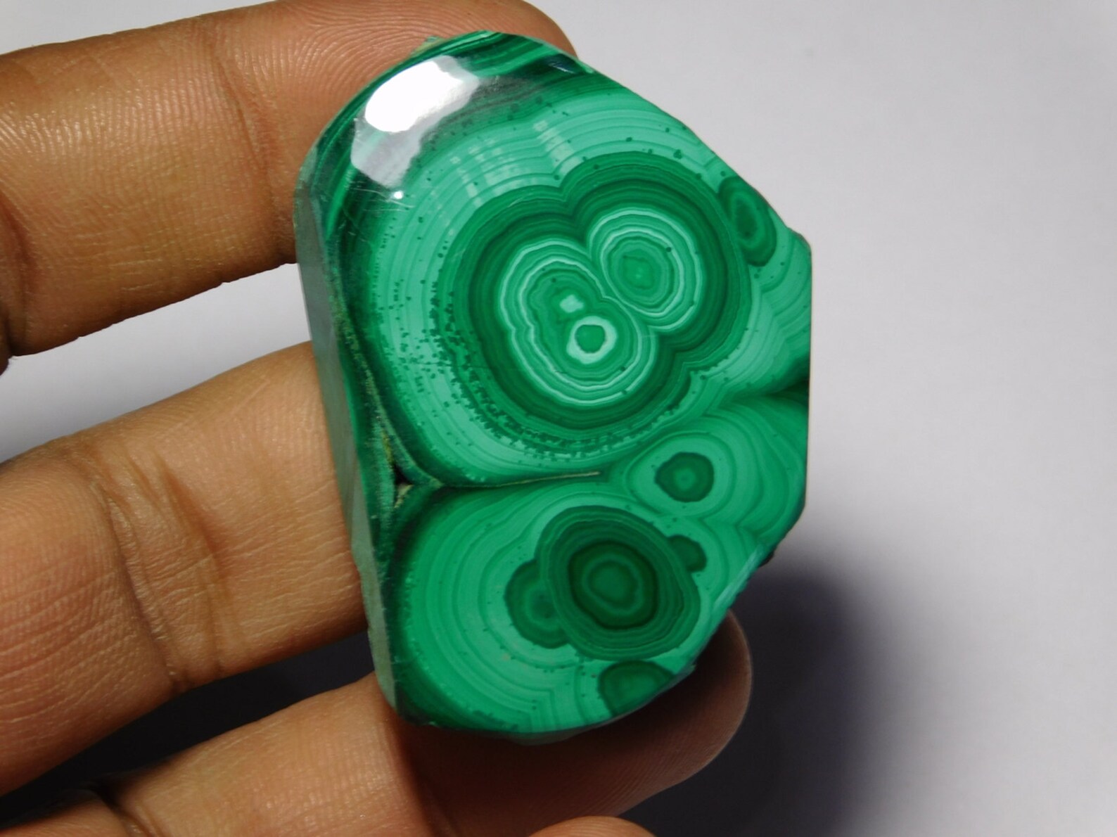 Malachite Slice Very Gorgeous Design Gemstone Beautiful & - Etsy