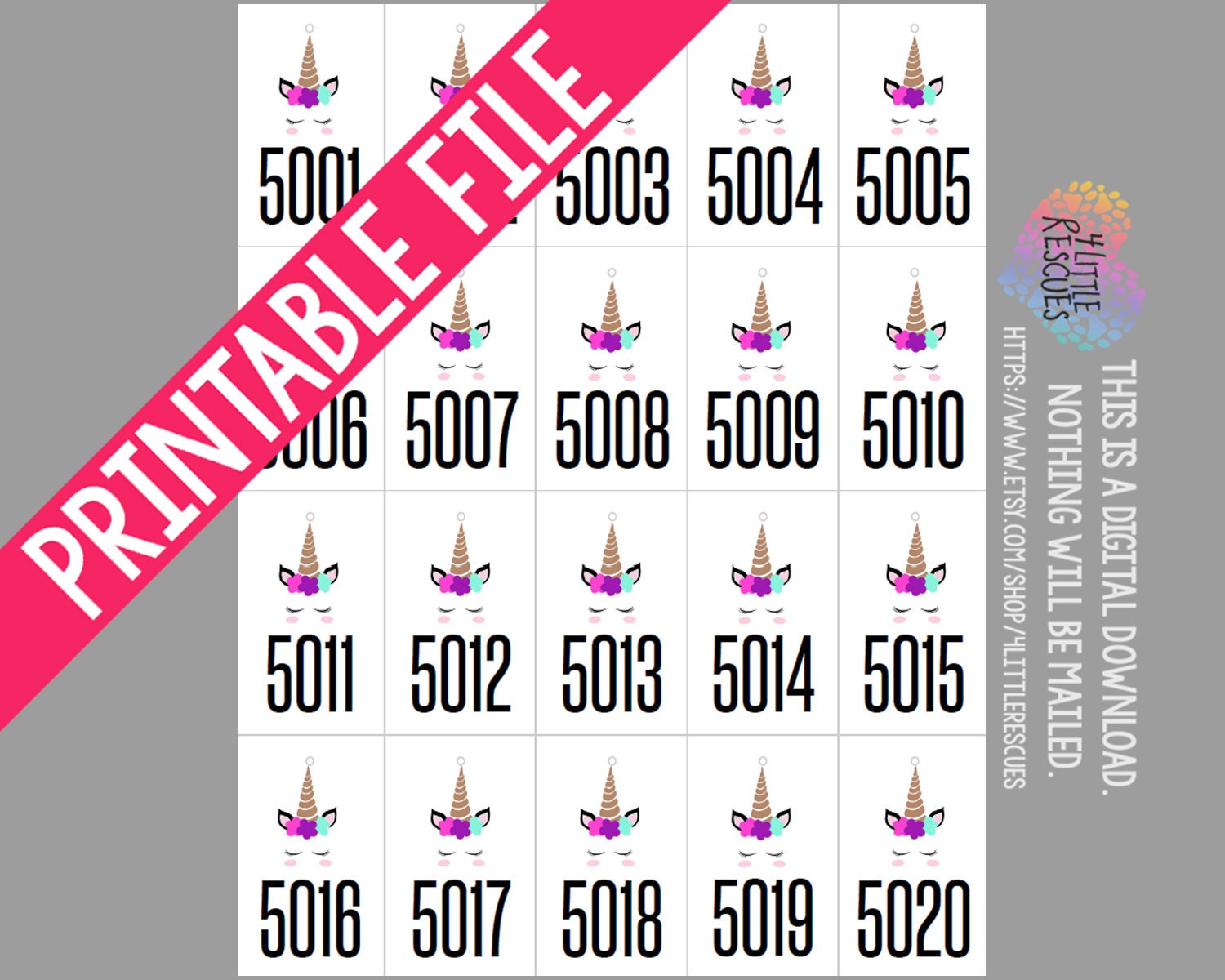 Printable: LLR Paparazzi Unicorn Facebook Live Sale Reverse & Forward ...