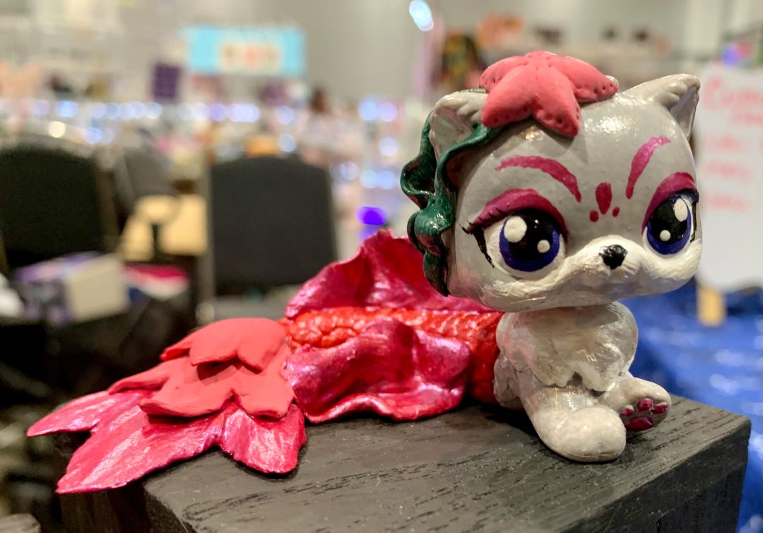 Custom Made LPS the Pink Mer-kitty - Etsy