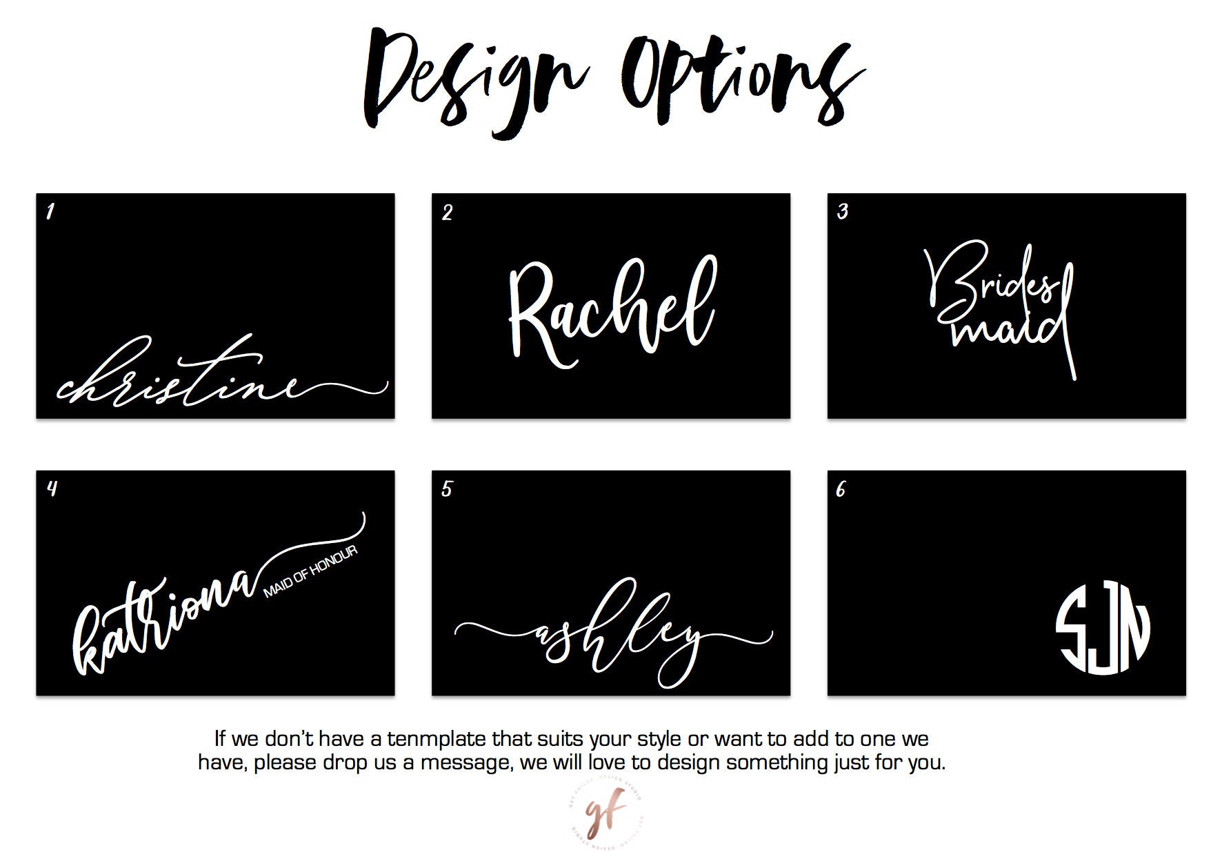 Personalized Stripe Makeup Bag - Cursive Script CUSTOM NAME Grey or ...