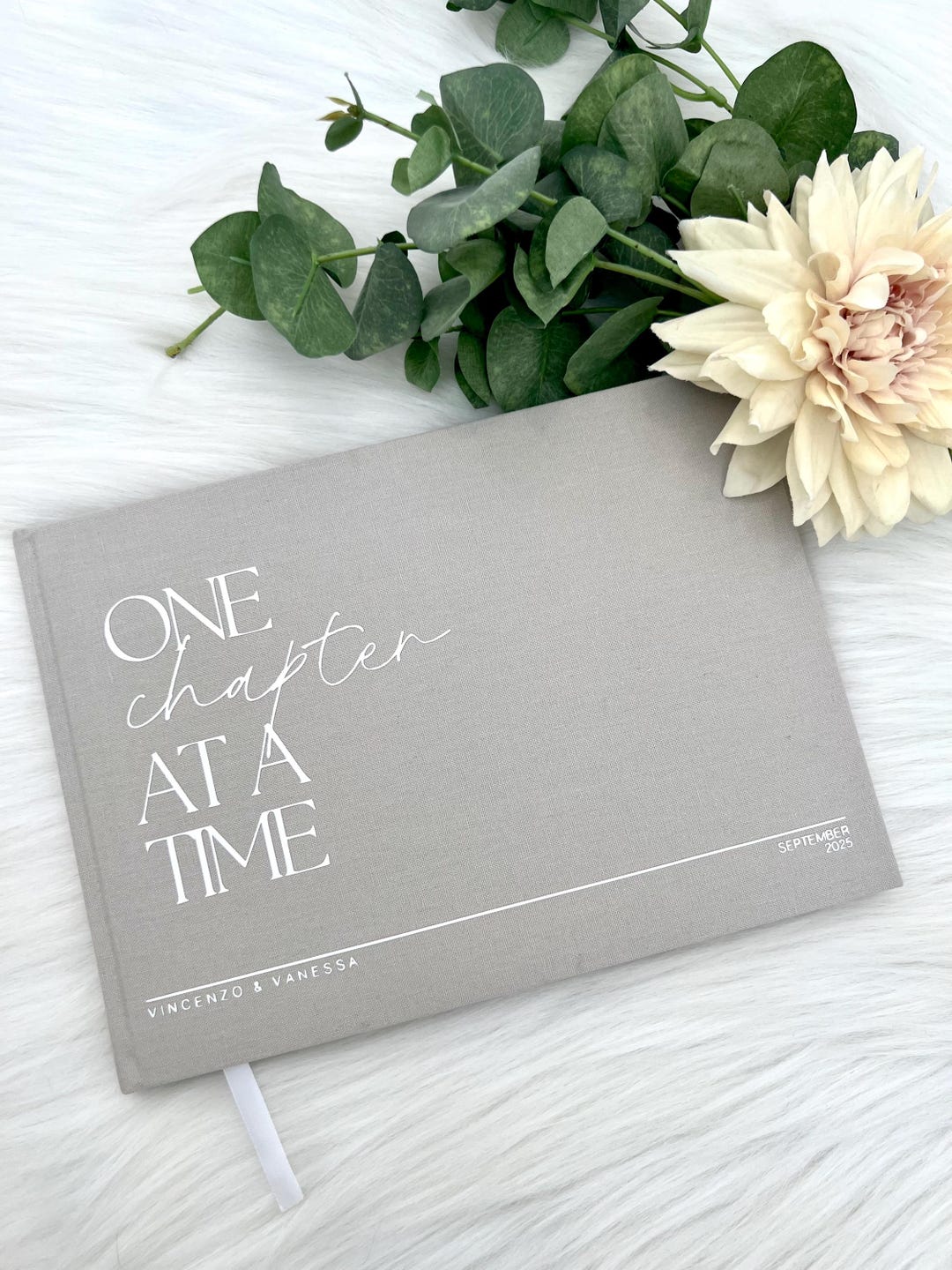 One Chapter at a Time | Luxe Linen Scrap Book | This is My Story ...