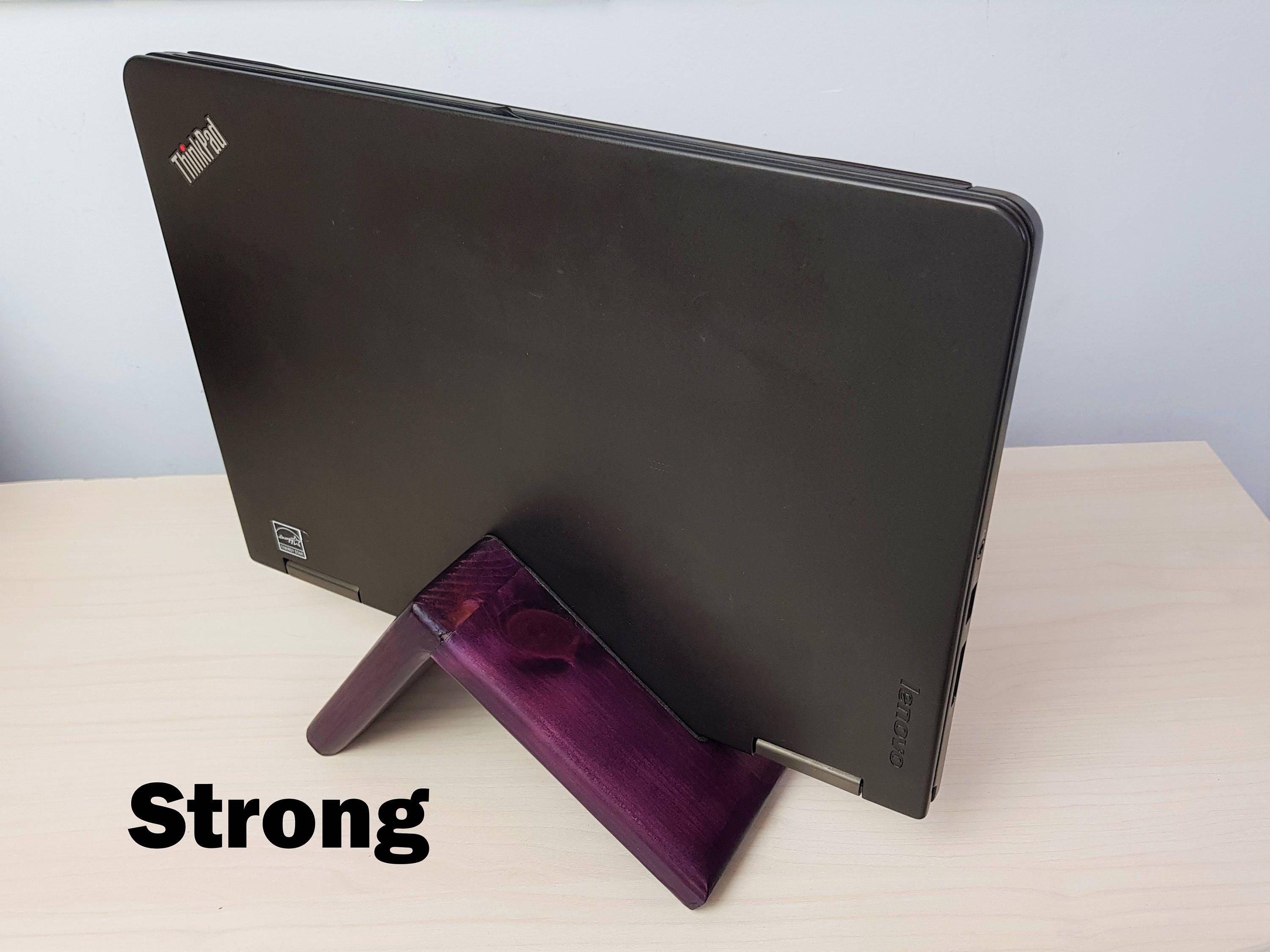 Vertical Laptop Stand laptop Holder desk office Desk | Etsy