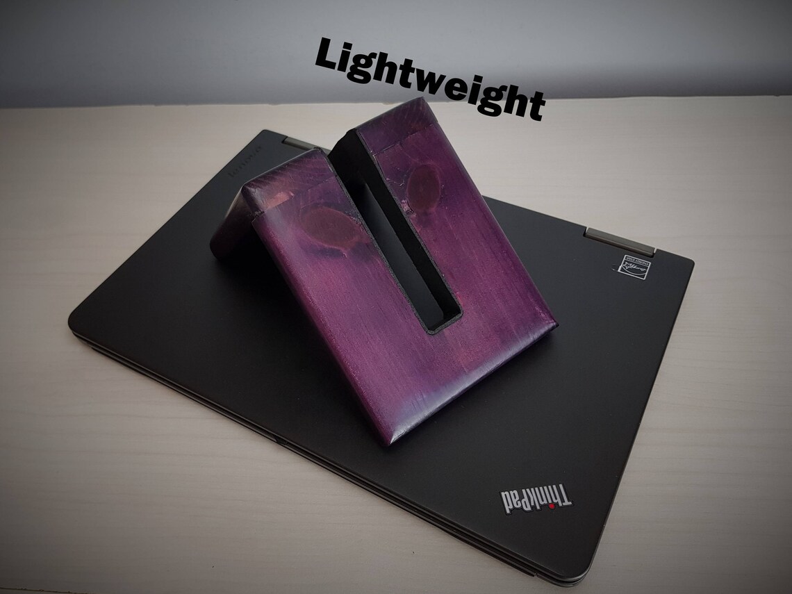 Vertical Laptop Stand laptop Holder desk office Desk | Etsy